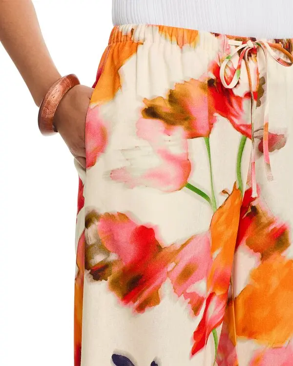 SINGLE THREAD Printed Drawstring Pants