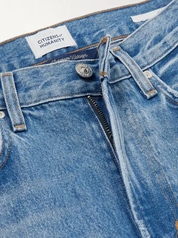 Citizens Of Humanity Miro Mid-rise Barrel-leg Jeans - Blue
