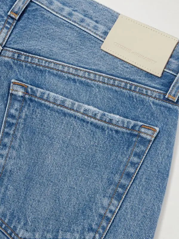 Citizens Of Humanity Miro Mid-rise Barrel-leg Jeans - Blue