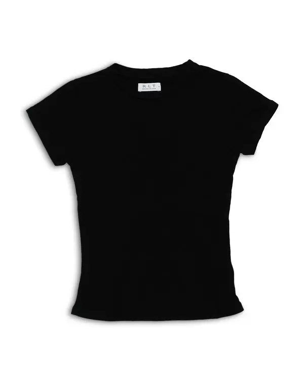 RLT Slim Baby Tee - Black