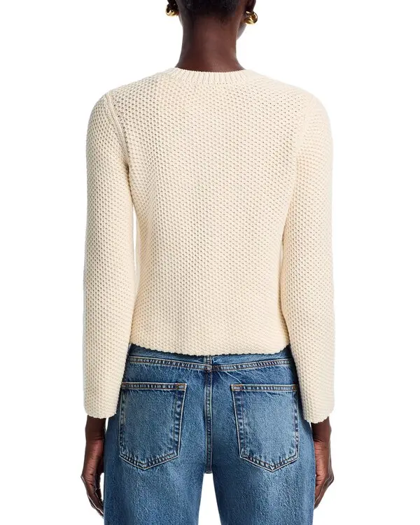 Majestic Filatures Knit Crewneck Cardigan