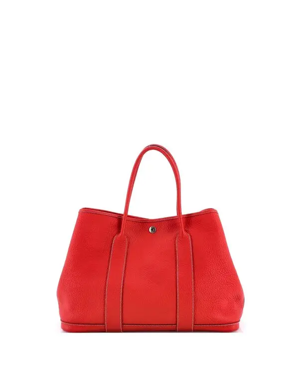 Hermès 36 Garden Party Tote - Red