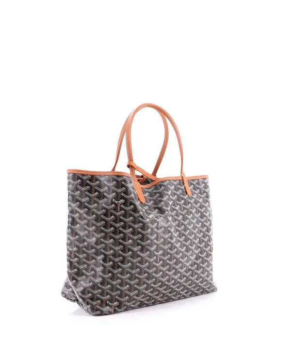 Goyard Saint Louis Pm Tote Coated Canvas - Brown