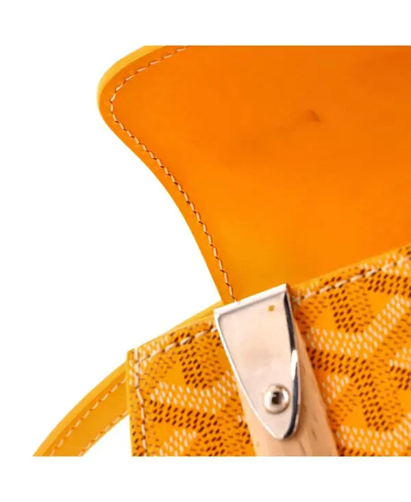 Goyard Pm Saigon Top Handle Bag - Yellow