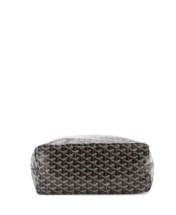 Goyard Pm Saint Louis Tote Coated Canvas - Black