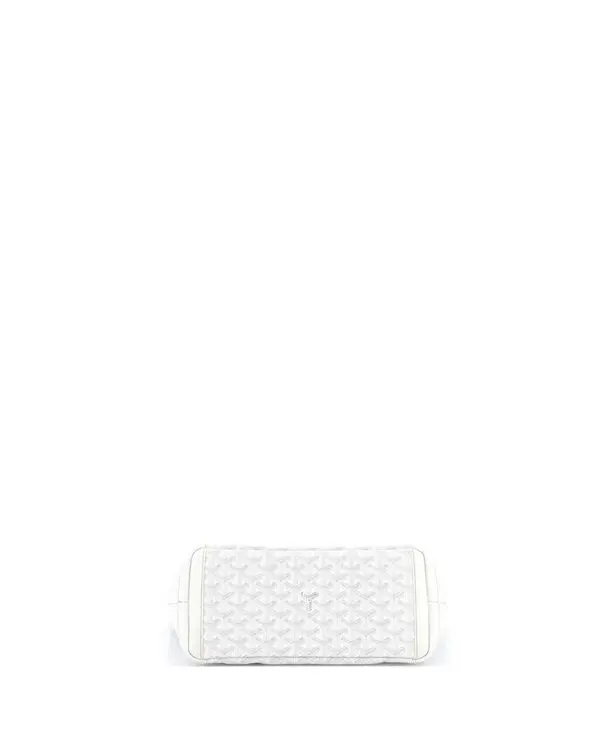 Goyard Pm Artois Tote Coated Canvas - White