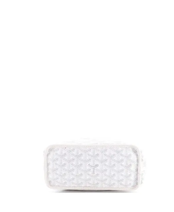 Goyard Anjou Reversible Tote Coated Canvas - White