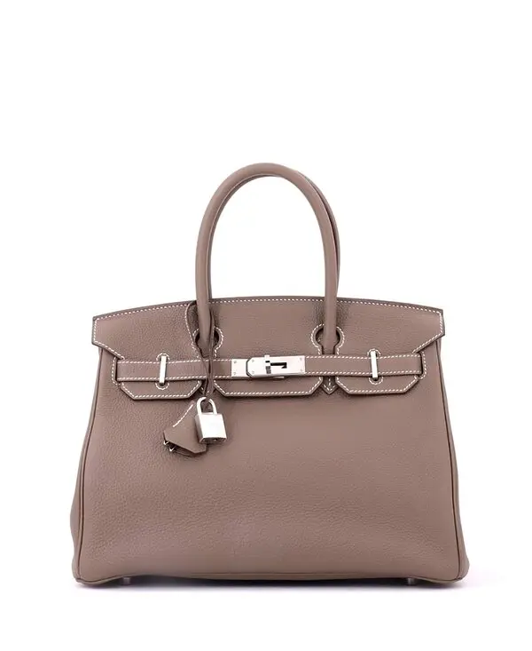 HERMES Birkin 30 Handbag - Etoupe