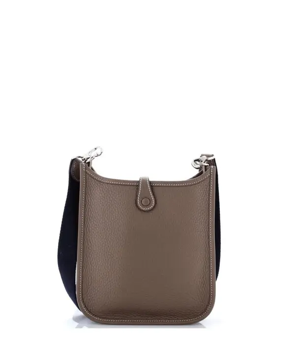 Hermès Tpm Evelyne Bag Gen Iii Clemence - Gray