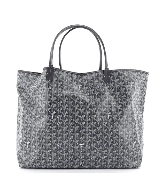 Goyard Gm Saint Louis Tote Coated Canvas - Gray