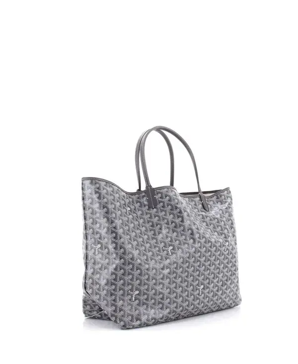 Goyard Gm Saint Louis Tote Coated Canvas - Gray