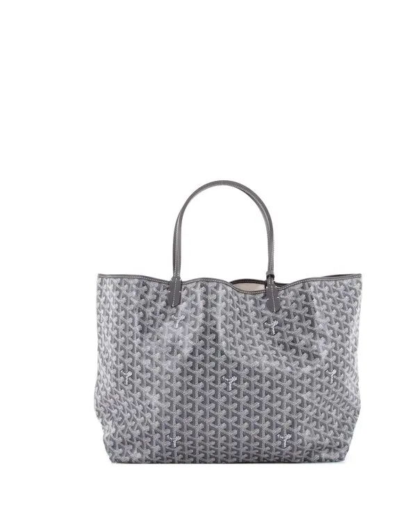 Goyard Gm Saint Louis Tote Coated Canvas - Gray