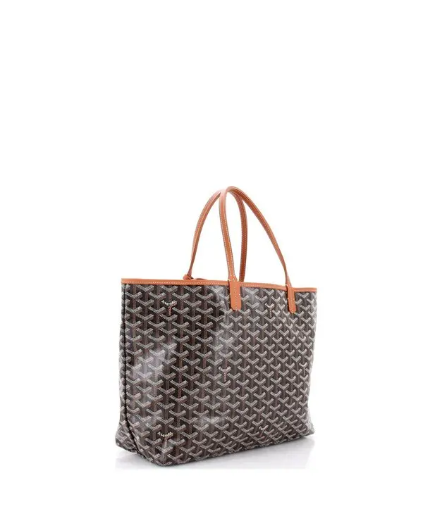 Goyard Pm Saint Louis Tote Coated Canvas - Black