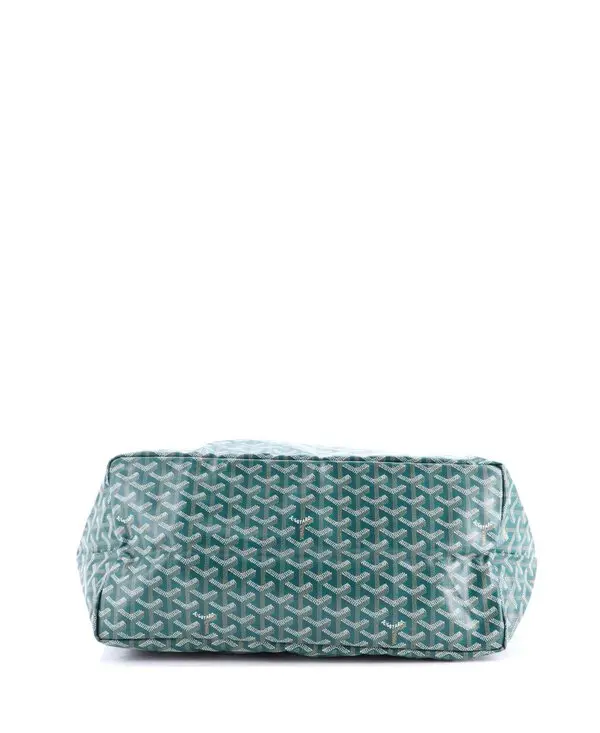 Goyard Gm Saint Louis Tote Coated Canvas - Green