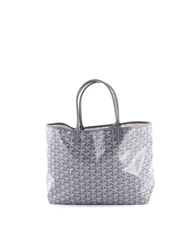 Goyard Saint Louis Pm Tote Coated Canvas - Gray
