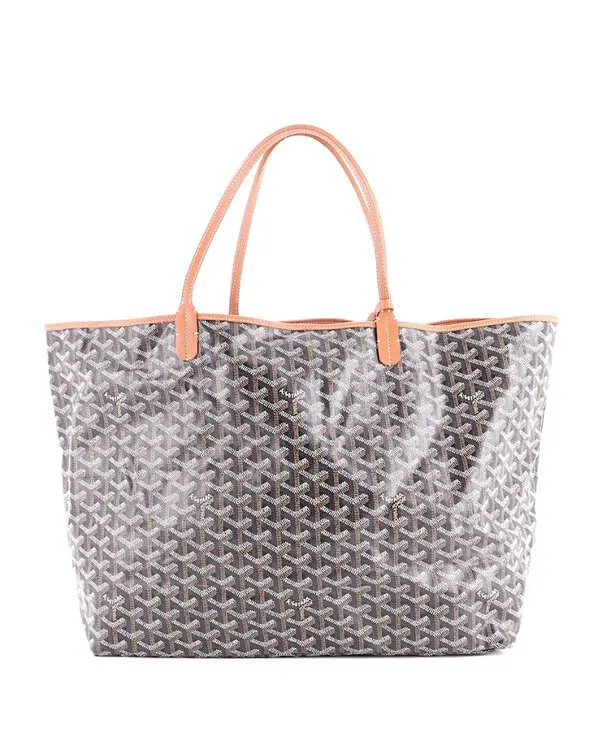 Goyard Gm Saint Louis Tote Coated Canvas - Brown