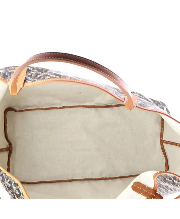 Goyard Gm Saint Louis Tote Coated Canvas - Brown