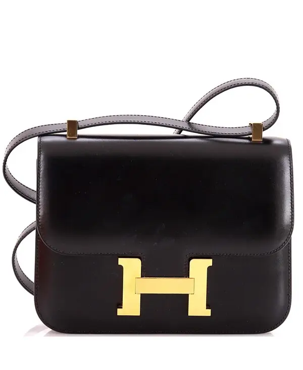 Hermès 24 Constance Nm Bag - Black