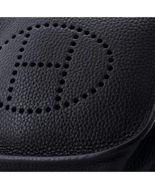 Hermès Tpm Evelyne Bag Gen Iii Clemence - Black