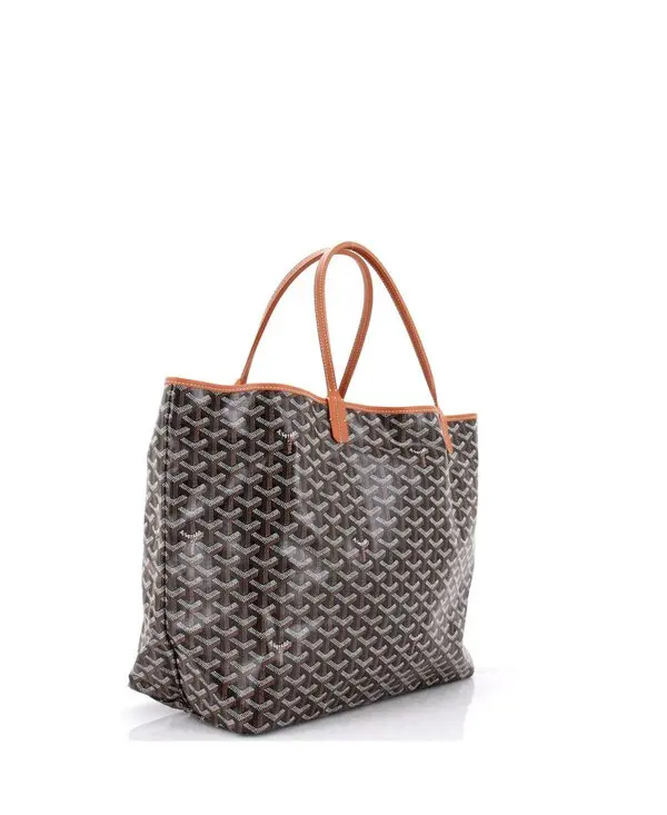 Goyard Gm Saint Louis Tote Coated Canvas - Brown