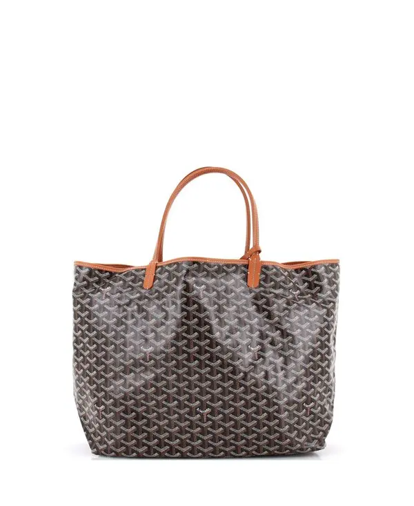 Goyard Gm Saint Louis Tote Coated Canvas - Brown