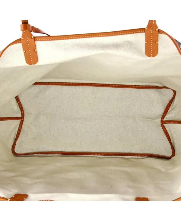 Goyard Gm Saint Louis Tote Coated Canvas - Brown