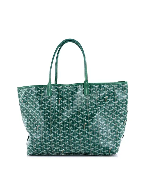 Goyard Saint Louis Pm Tote Coated Canvas - Green