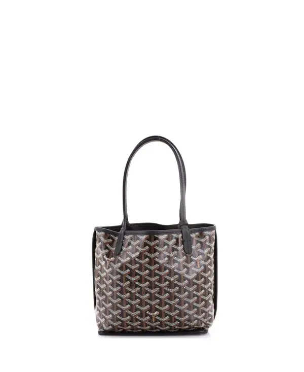Goyard Anjou Reversible Tote Coated Canvas - Black