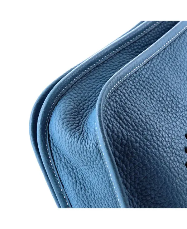 Hermès Evelyne Pm Bag Gen Ii Clemence - Blue