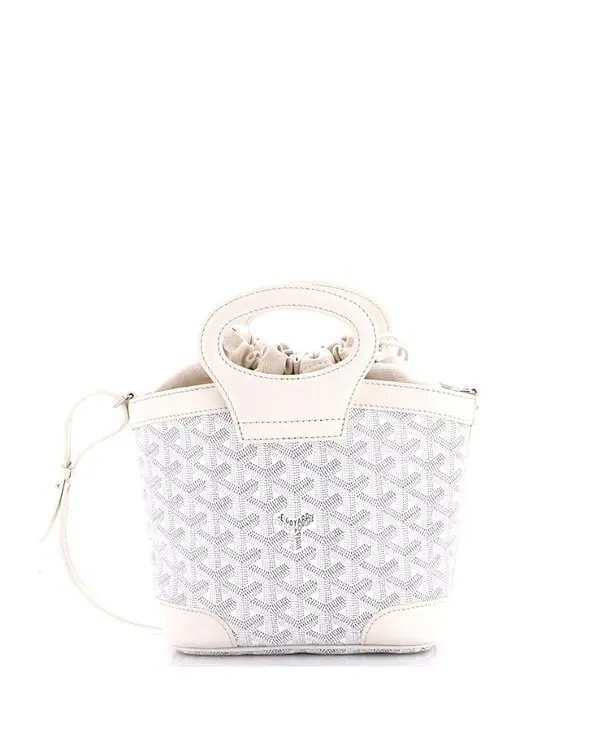 Goyard Beluga Bag Coated Canvas - White