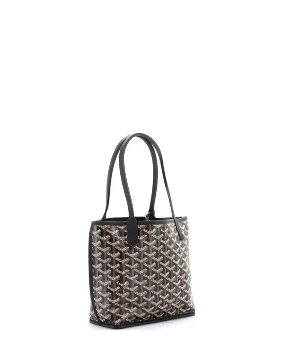 Goyard Anjou Reversible Tote Coated Canvas - Black