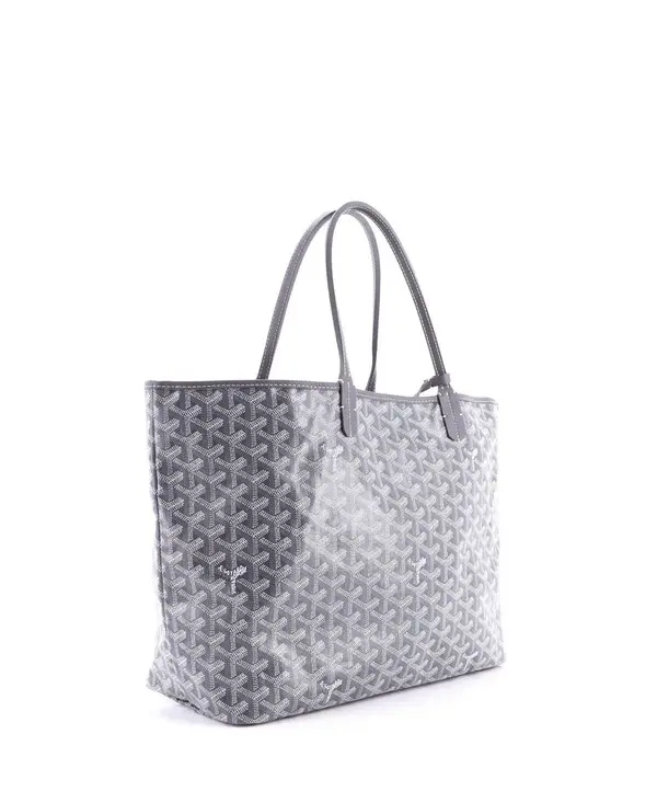 Goyard Pm Saint Louis Tote Coated Canvas - Gray