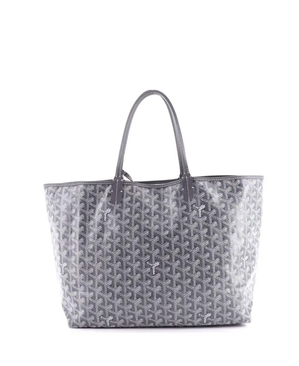 Goyard Pm Saint Louis Tote Coated Canvas - Gray