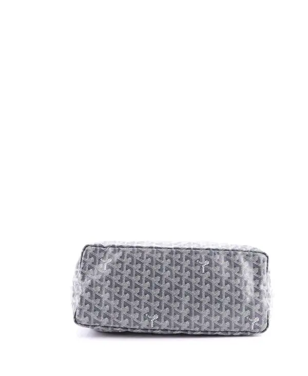 Goyard Pm Saint Louis Tote Coated Canvas - Gray