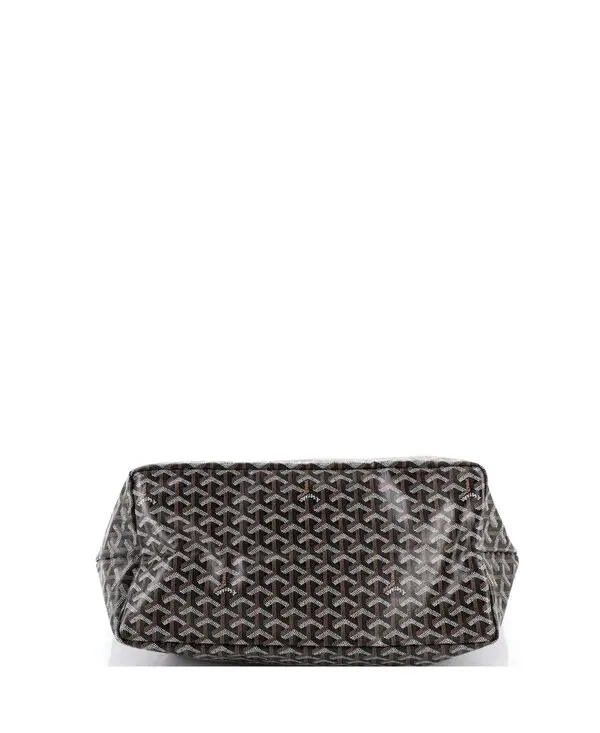 Goyard Gm Saint Louis Tote Coated Canvas - Black