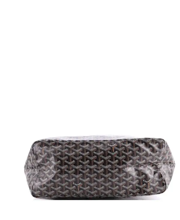 Goyard Saint Louis Pm Tote Coated Canvas - Brown