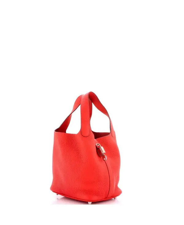 Hermès Pm Picotin Lock Bag Clemence