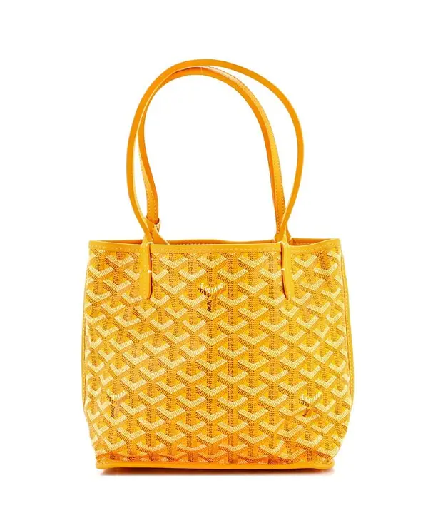 Goyard Anjou Reversible Tote Coated Canvas - Yellow