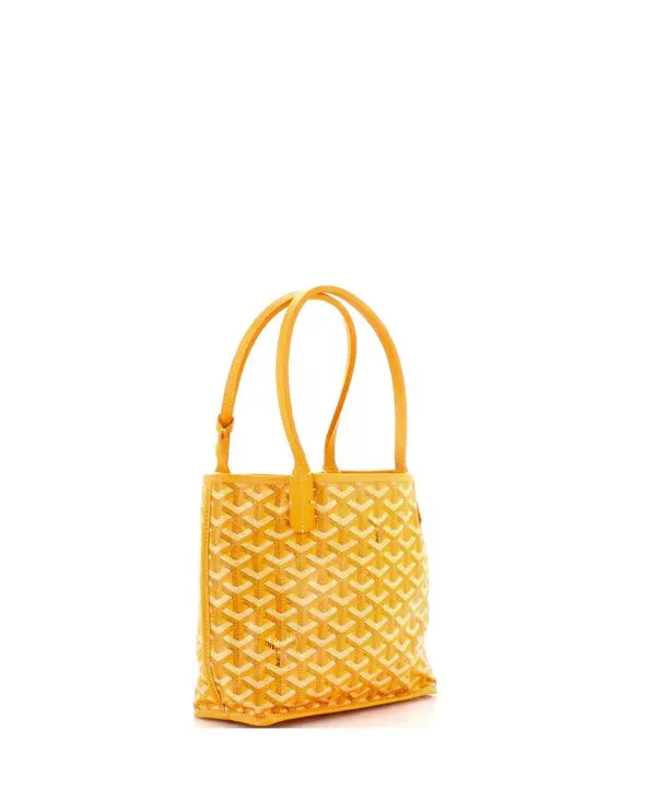 Goyard Anjou Reversible Tote Coated Canvas - Yellow