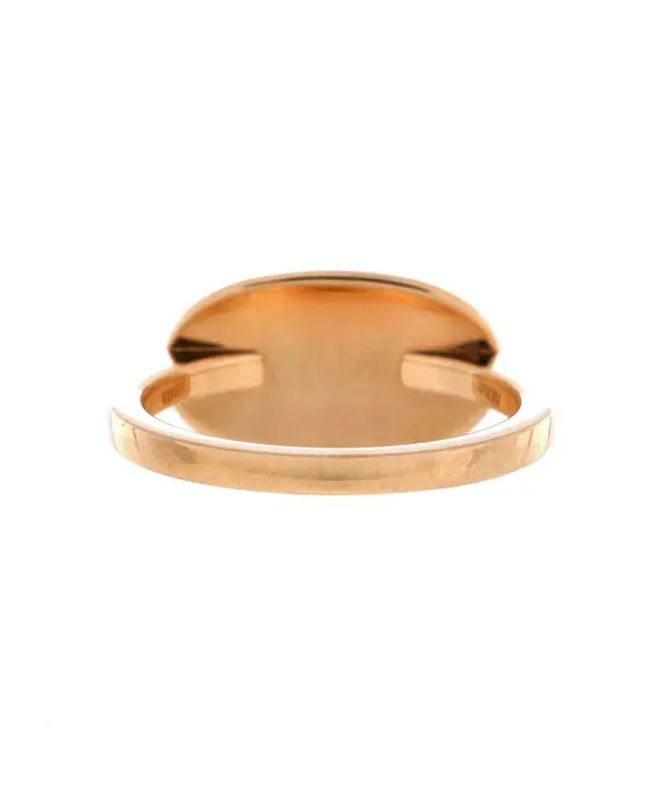 Hermès Small Chaine D'ancre Verso Ring - Pink