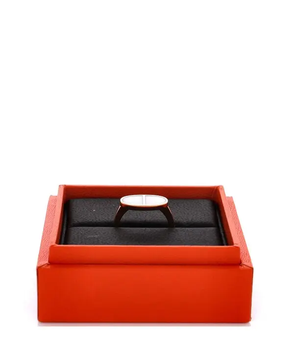 Hermès Small Chaine D'ancre Verso Ring - Pink