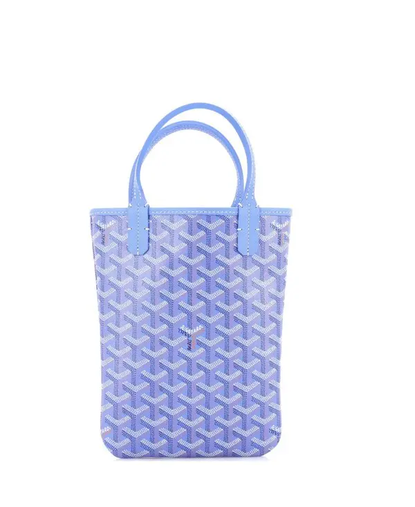 Goyard Pm Poitiers Tote - Blue