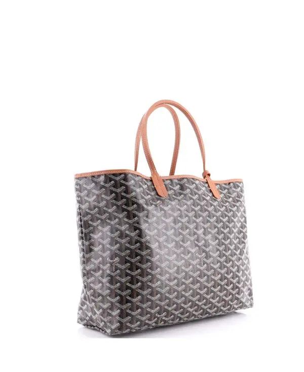 Goyard Pm Saint Louis Tote Coated Canvas - Brown