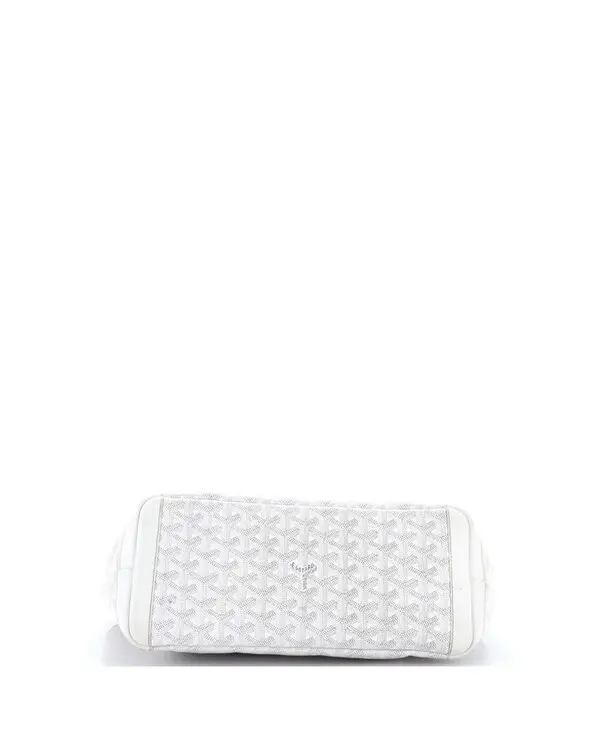 Goyard Pm Artois Tote Coated Canvas - White