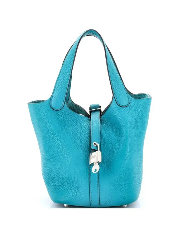 Hermès Mm Picotin Lock Bag Clemence