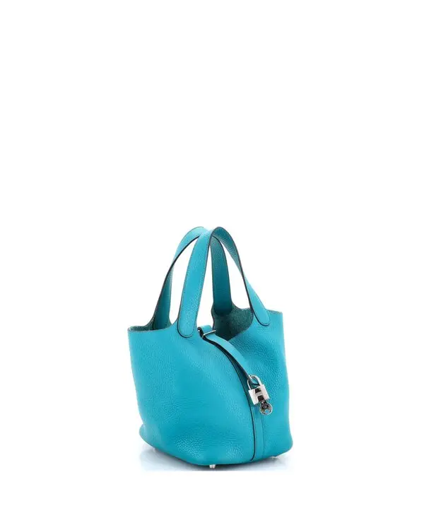 Hermès Mm Picotin Lock Bag Clemence