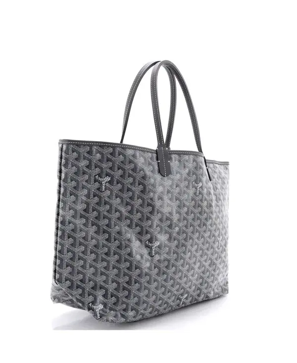 Goyard Saint Louis Pm Tote Coated Canvas - Gray