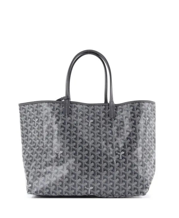 Goyard Saint Louis Pm Tote Coated Canvas - Gray