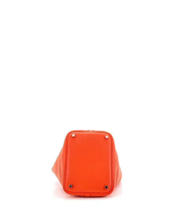 Hermès Picotin Lock Bag Clemence Pm - Orange