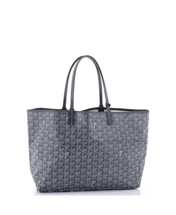 Goyard Saint Louis Pm Tote Coated Canvas - Gray